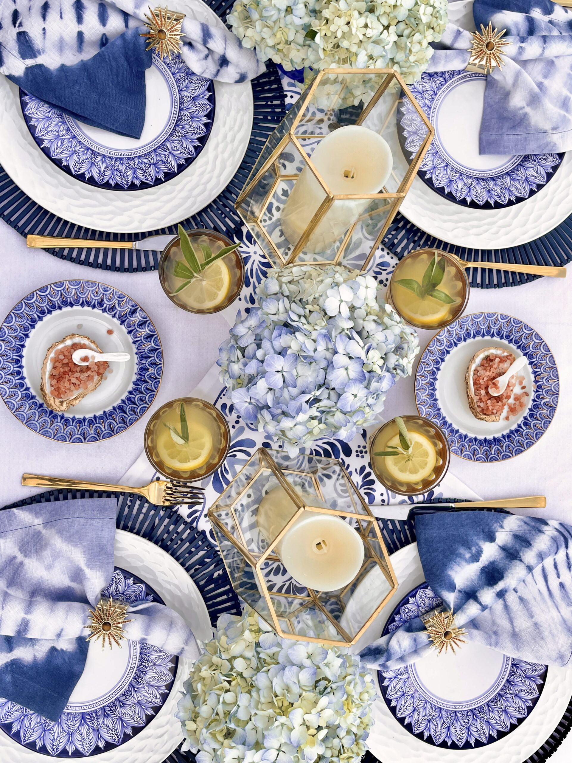 Mediterranean Inspired Tablescape | Ivory & Noire