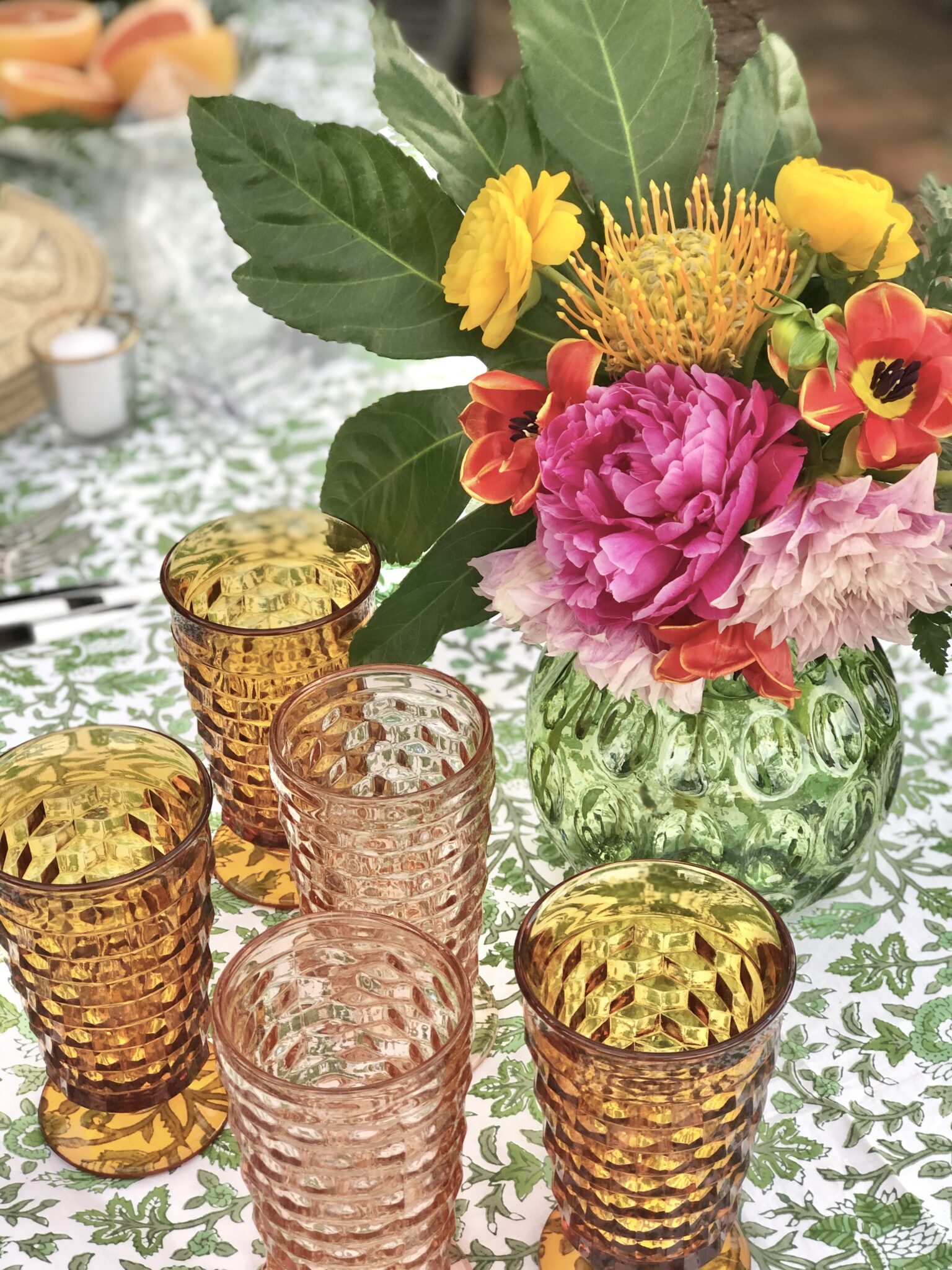Tropical Tablescape Decorating Ideas: Three Ways to Decorate Your Table