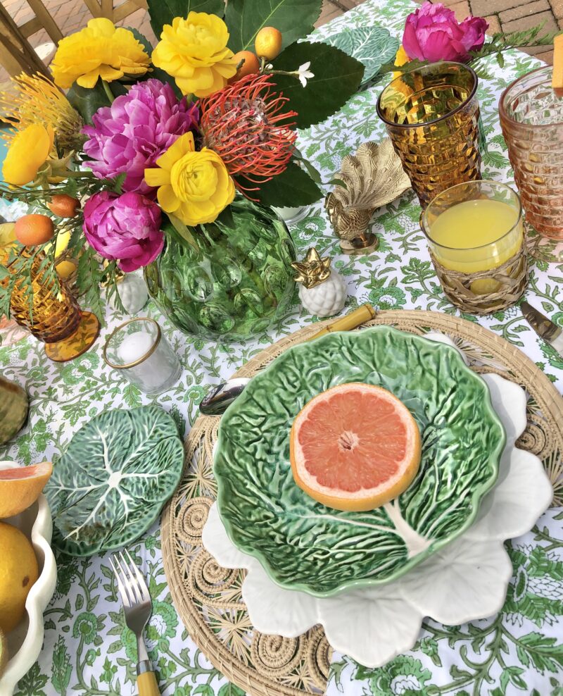 Tropical Tablescape Decorating Ideas: Three Ways to Decorate Your Table