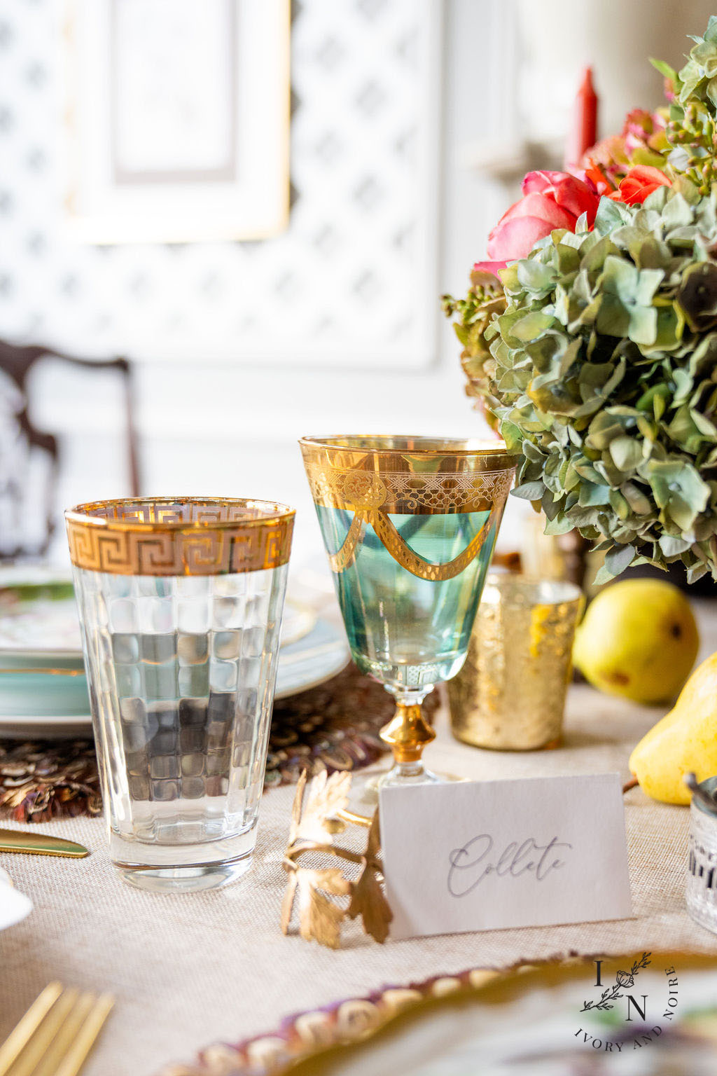 How to Set a Beautiful Bird-Themed Thanksgiving Tablescape