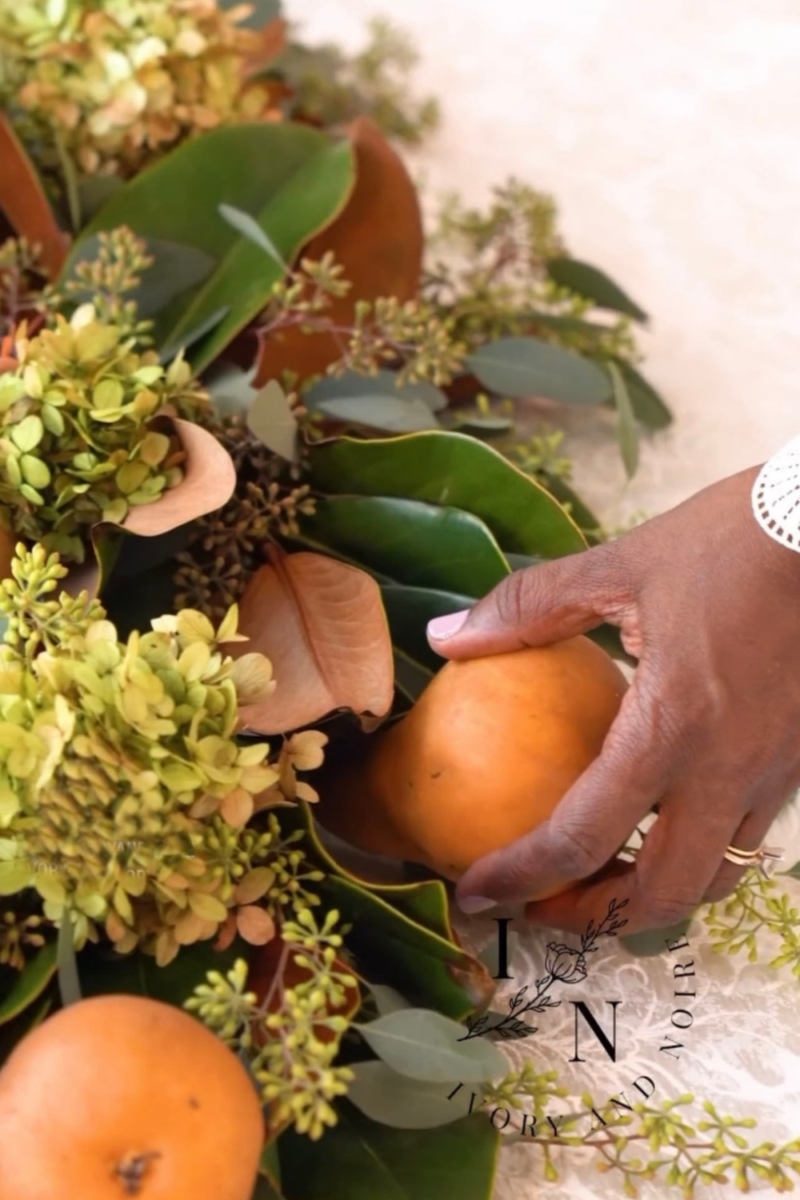 Fall Hydrangea Centerpieces for Thanksgiving Tutorial
