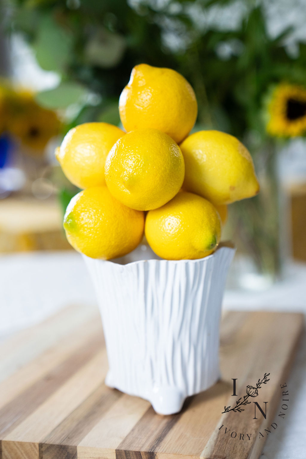 Easiest 3-Step Lemon Topiary DIY