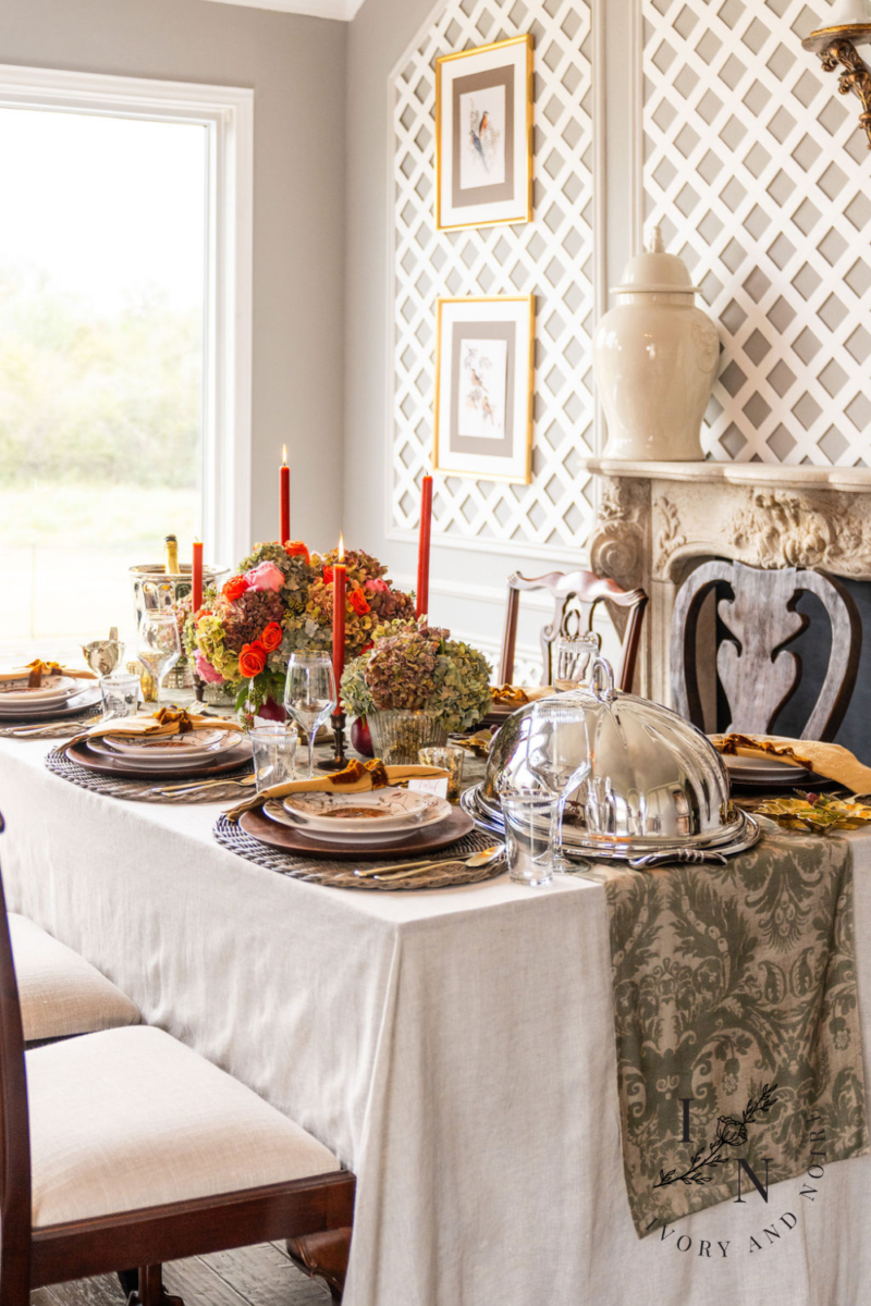 How to Set a Beautiful Thanksgiving Table: Thanksgiving Tablescape and ...